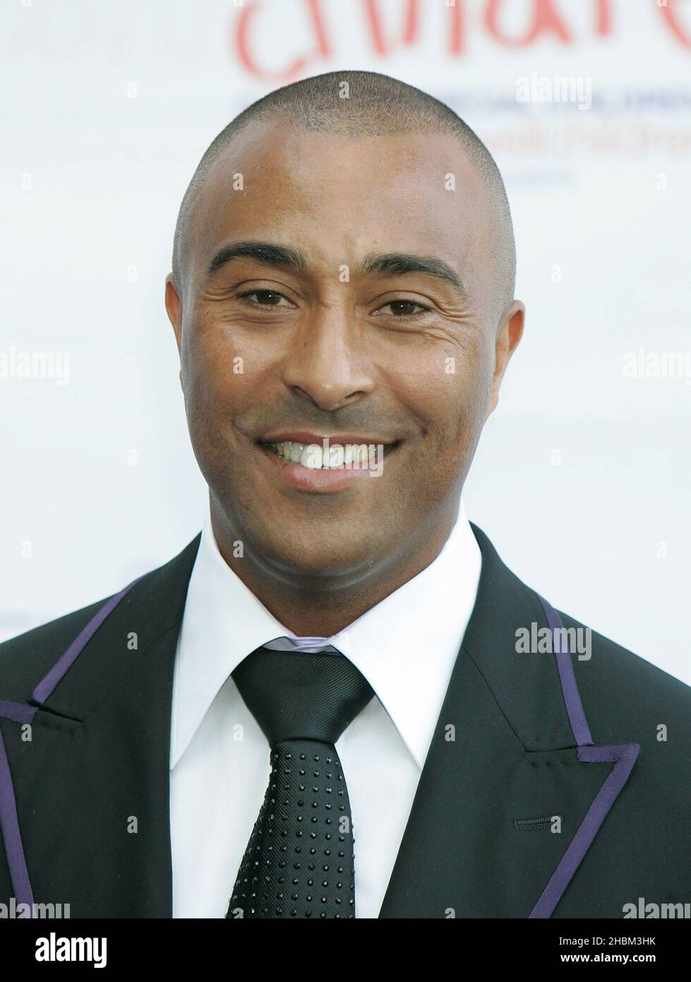 Colin Jackson arrives at the Caudwell Children Buterfly Ball at ...