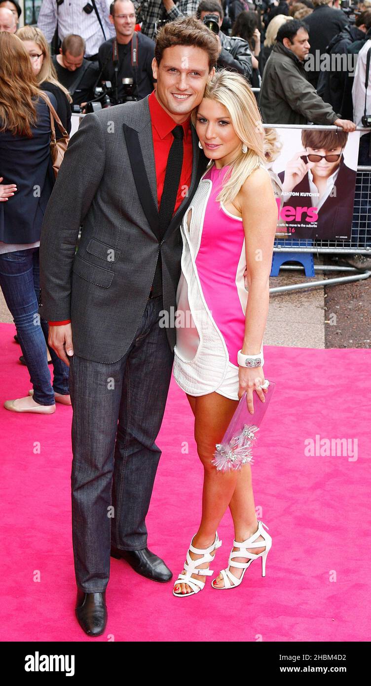 Stephen Bowan of Blake and Hofit Golan arrive at the Killers premiere ...