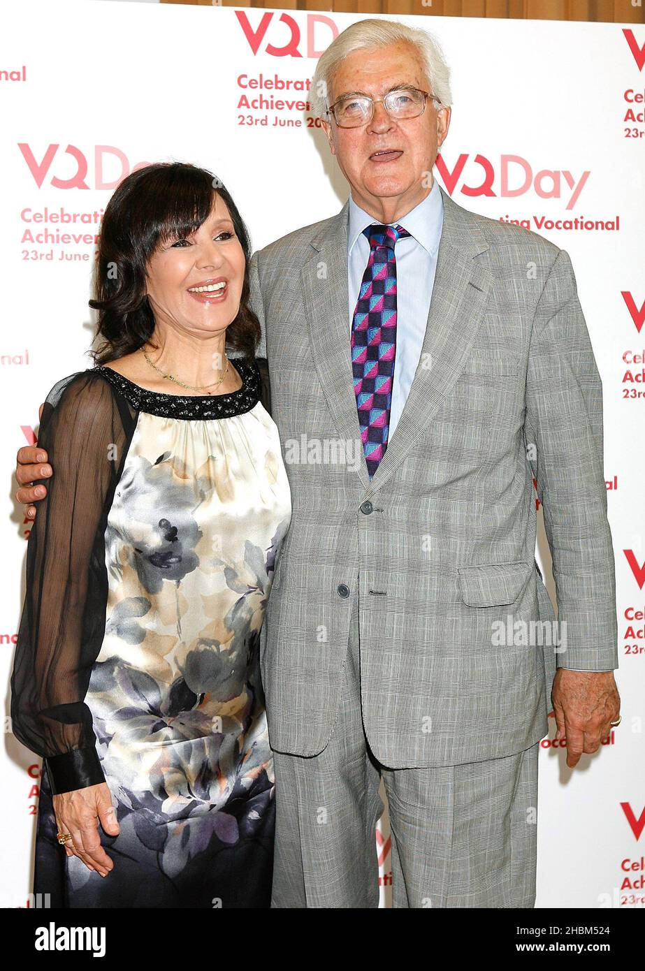 Lord kenneth baker at the vq learner of the year hi-res stock ...