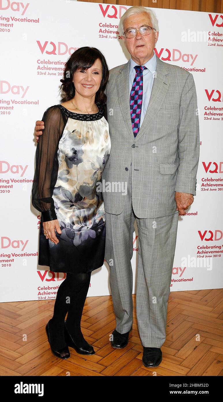 Lord kenneth baker at the vq learner of the year hi-res stock ...