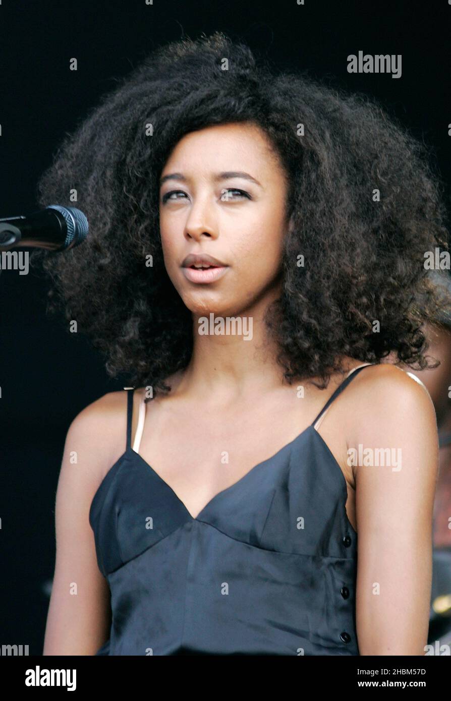 Corinne Bailey Rae performs on stage at the Hard Rock Calling, Hyde ...