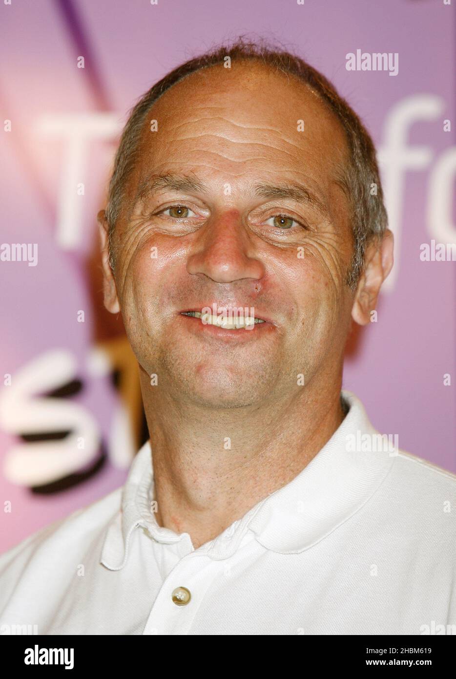 Steve Redgrave poses backstage at the 1st Birthday Party of The ...
