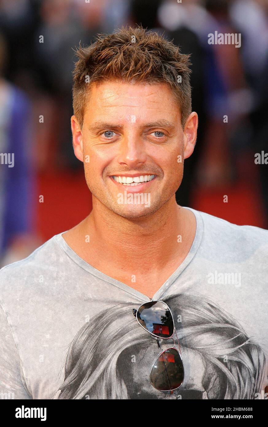 Keith Duffy of Boyzone arrives at the Knight and Day Premiere at The ...