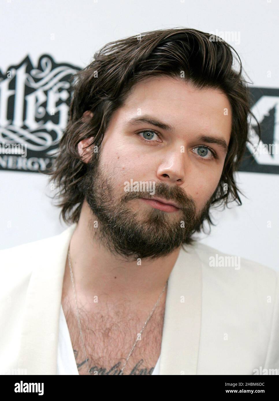 Simon Neil of Biffy Clyro arrives at the The Relentless Energy Drink ...