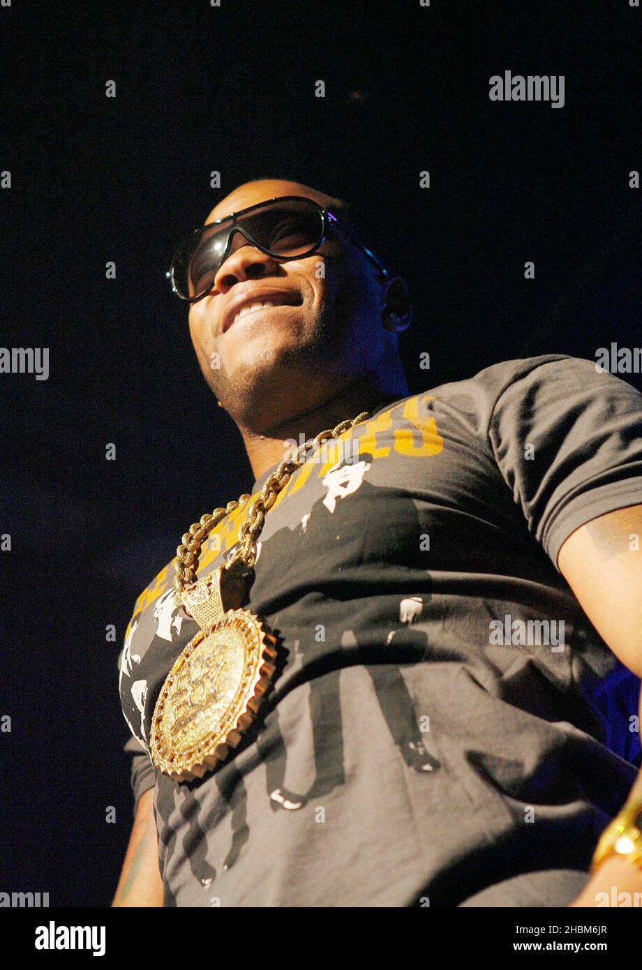 Flo Rider on stage performing at Heaven, London Stock Photo - Alamy