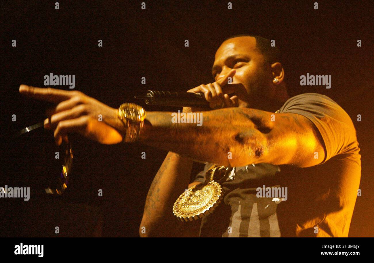 Flo Rider on stage performing at Heaven, London Stock Photo - Alamy
