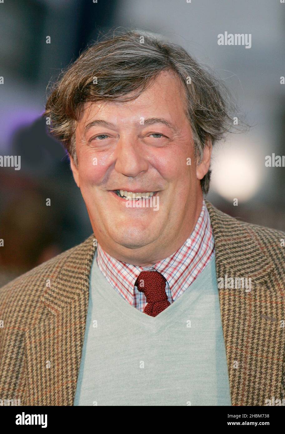 Stephen Fry arrives at the Tamara Drewe UK Premiere at the Odeon ...