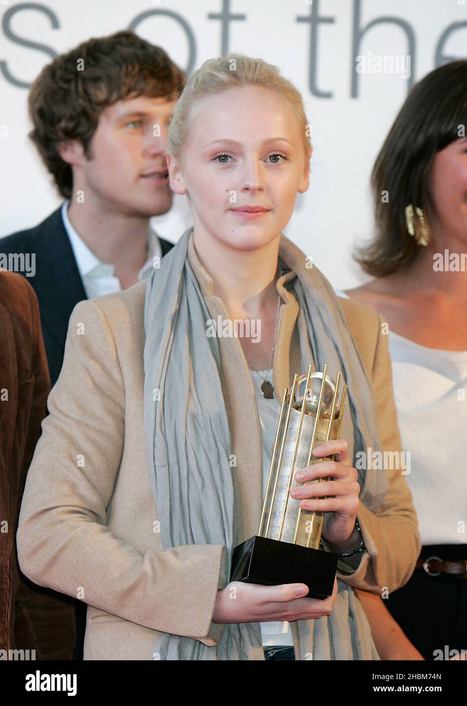 Laura Marling arrives at the Barclaycard Mercury Prize Awards in London ...