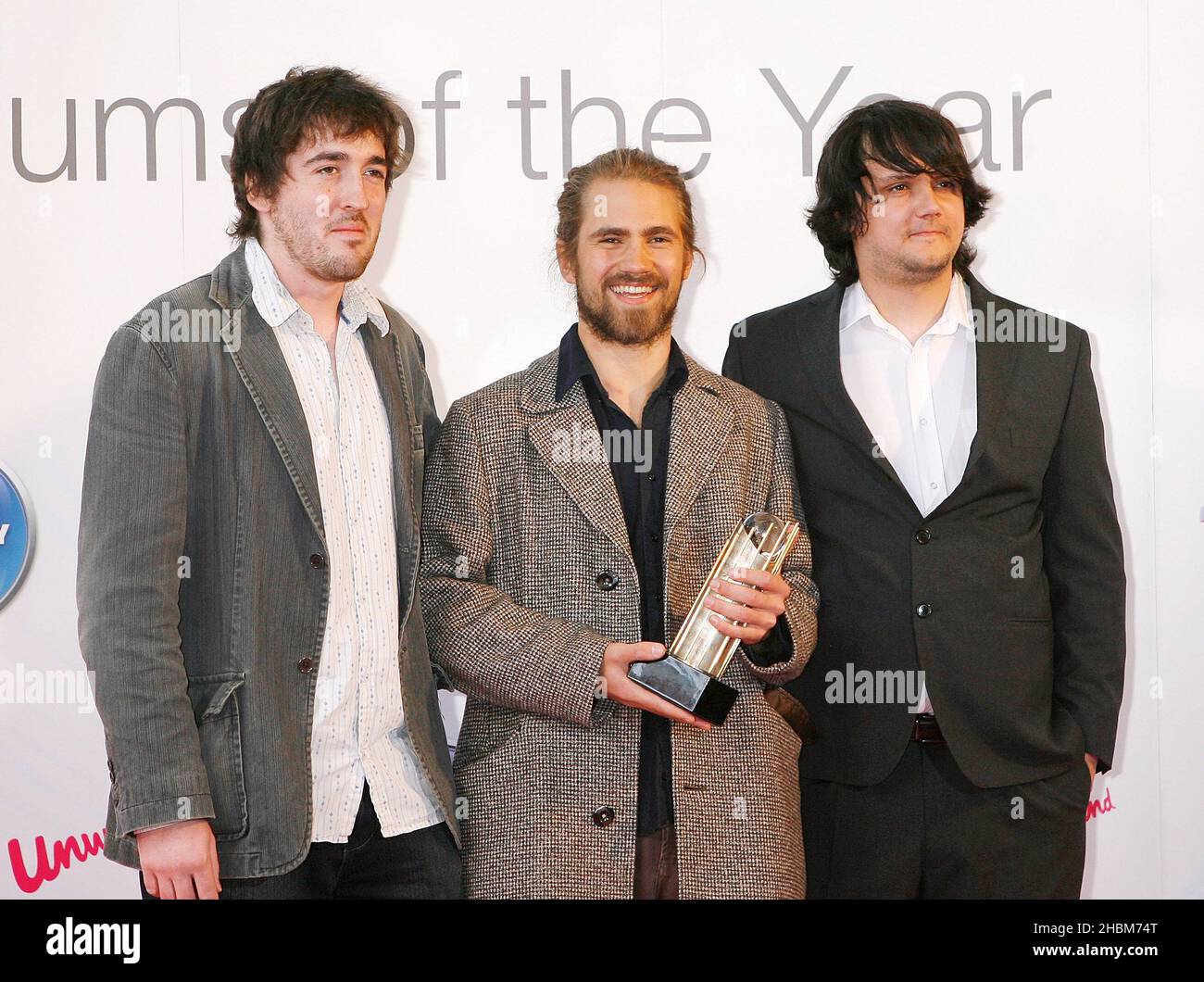 Kit Downes Trio arrive at the Barclaycard Mercury Prize Awards in ...