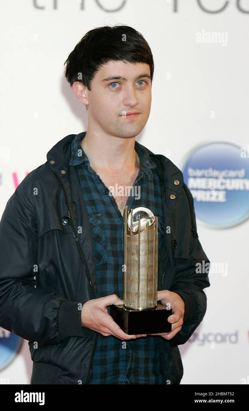 Connor J O'Brien of The Villager at the Barclaycard Mercury Prize ...