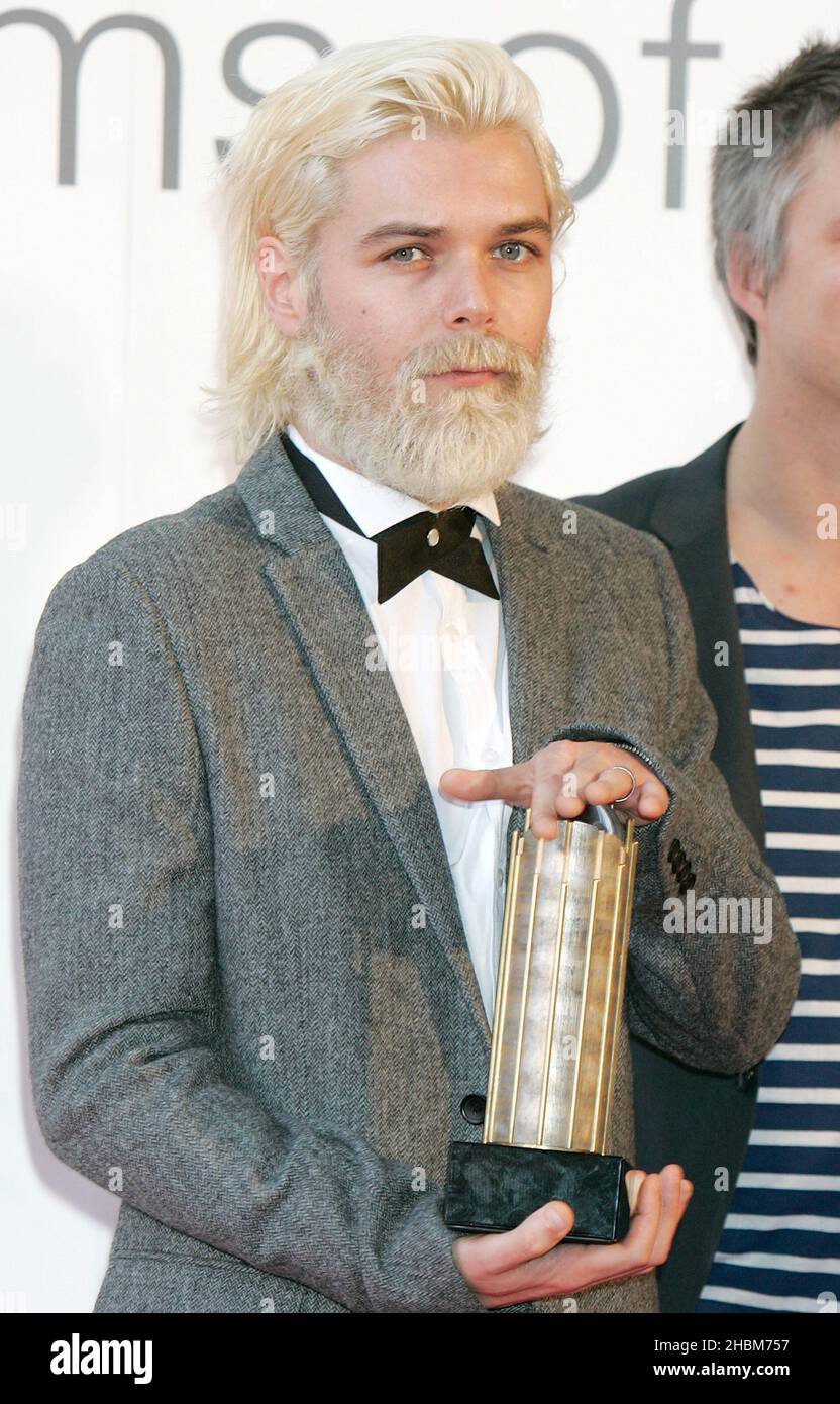 Simon Neil of Biffy Clyro at the Barclaycard Mercury Prize Awards in ...