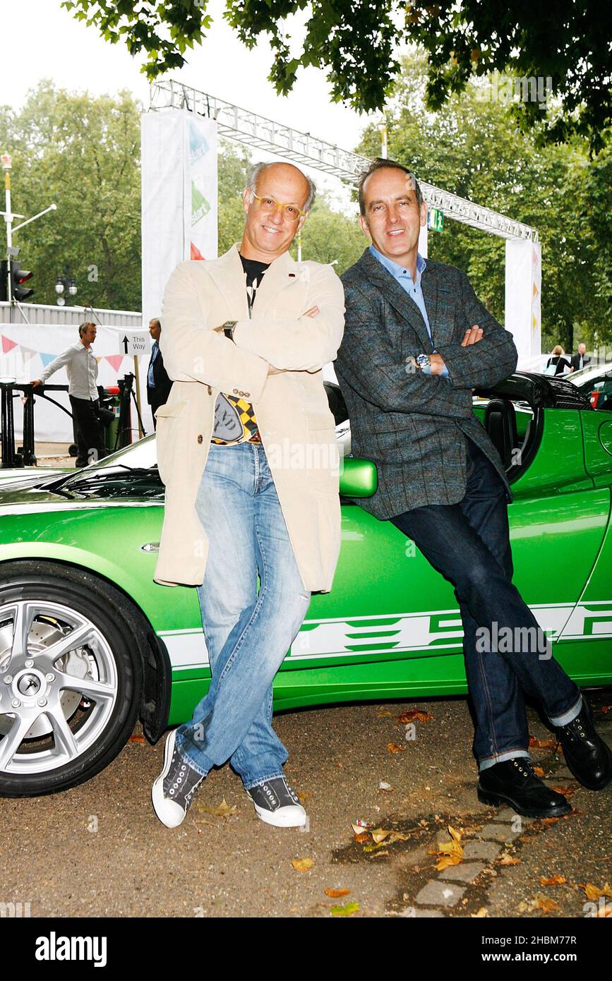 Roger Saul and Kevin McCloud at the 'A Garden Party to Make a ...