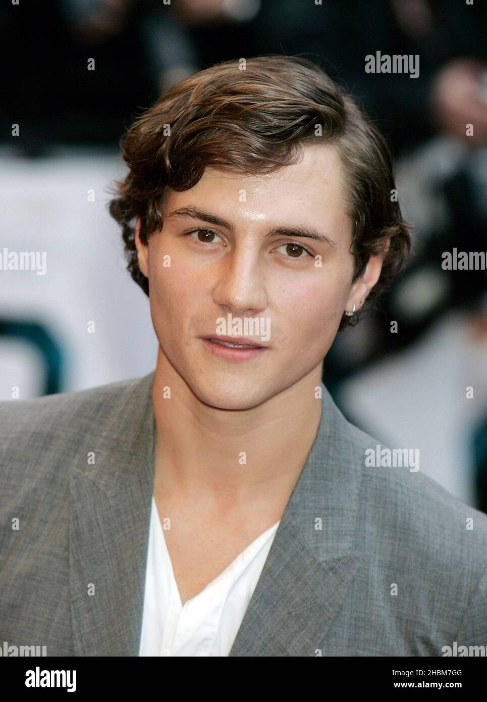 Augustus Prew arriving for the world premiere of The Kid, Odeon West ...