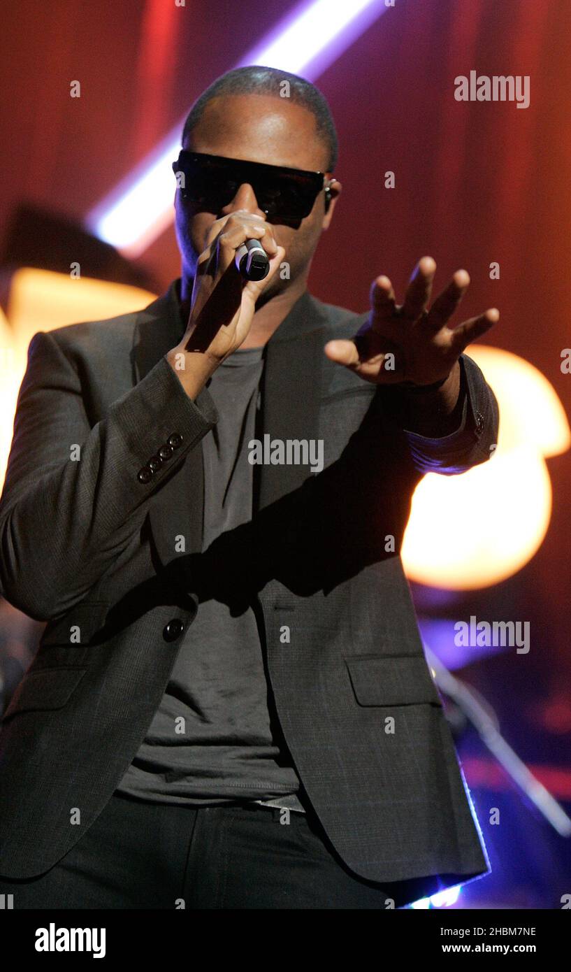 Taio Cruz performs live on stage during the Orange Rockcorps held at ...