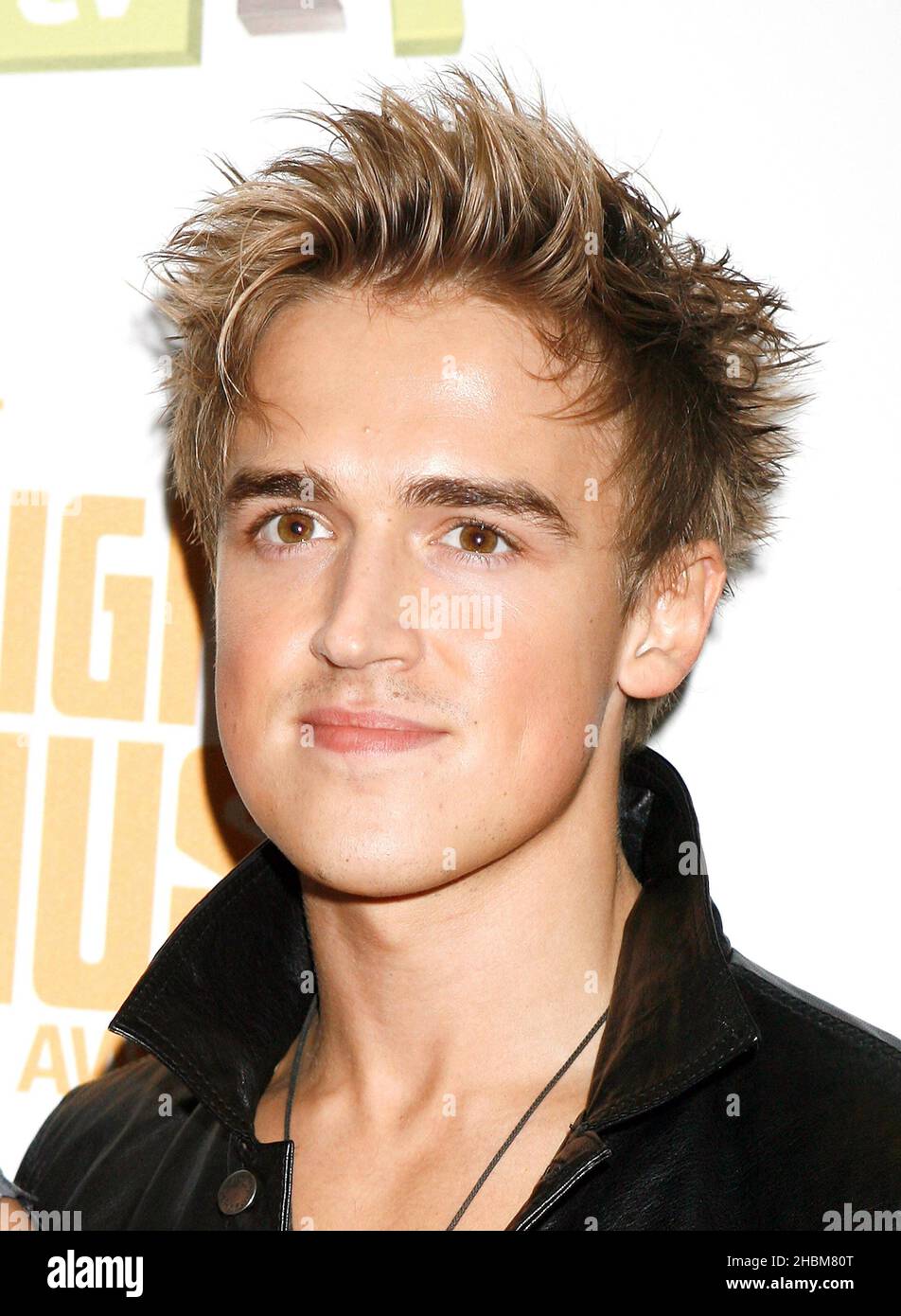 Tom Fletcher of McFly arrives at the BT Digital Awards at the ...