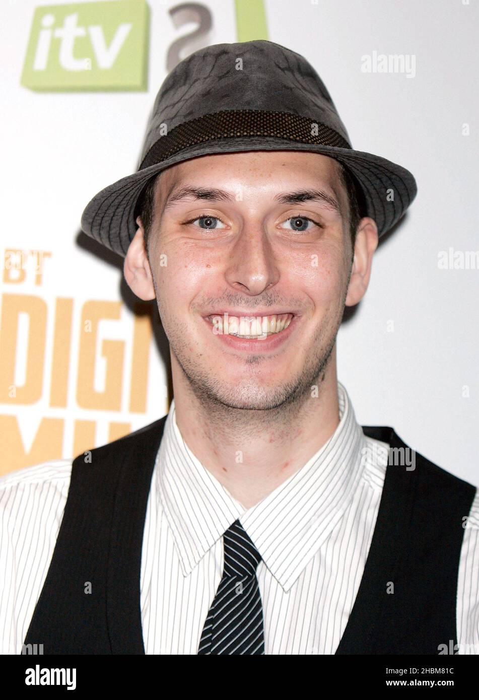 Blake Harrison arrives at the BT Digital Awards at the Roundhouse in ...