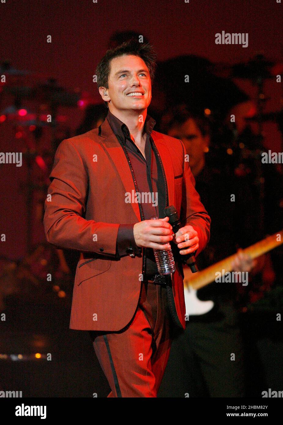 John Barrowman performs on stage at the Royal Albert Hall in London ...