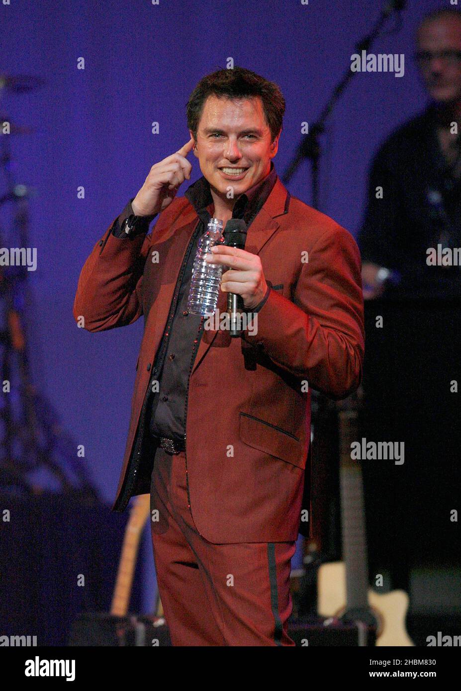John Barrowman performs on stage at the Royal Albert Hall in London ...