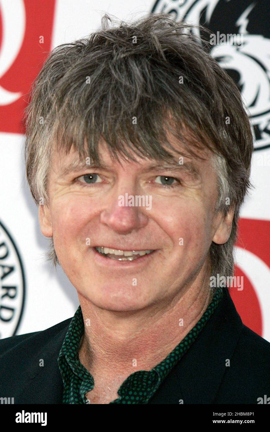 Neil Finn arrives at the Q Awards in London on October 25, 2010 Stock ...