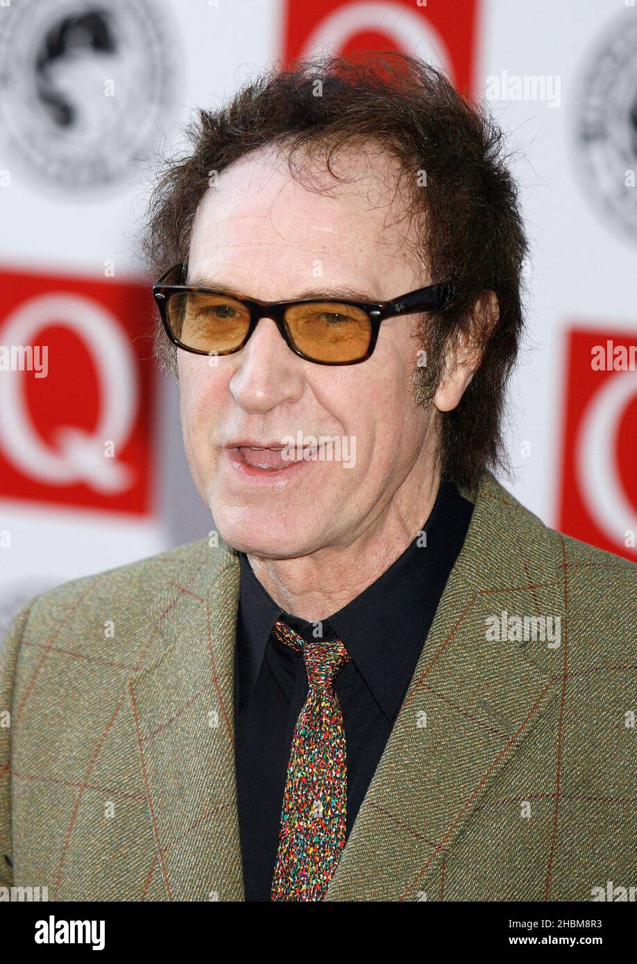 Ray davies arrives at the in london on october 25 hi-res stock ...