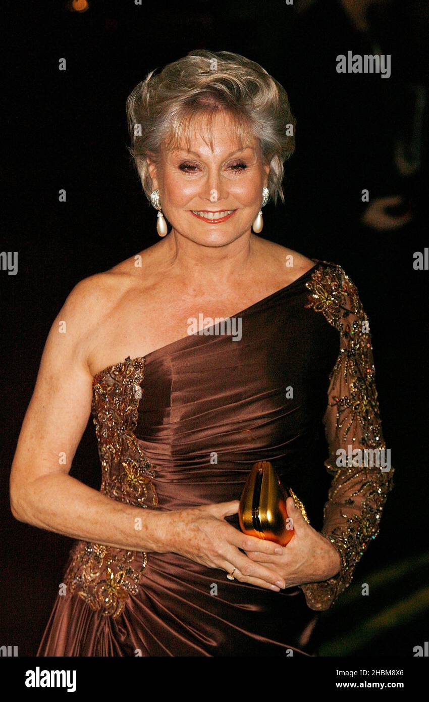 Angela Rippon attends Fashion for the Brave at the Dorchester Hote in ...