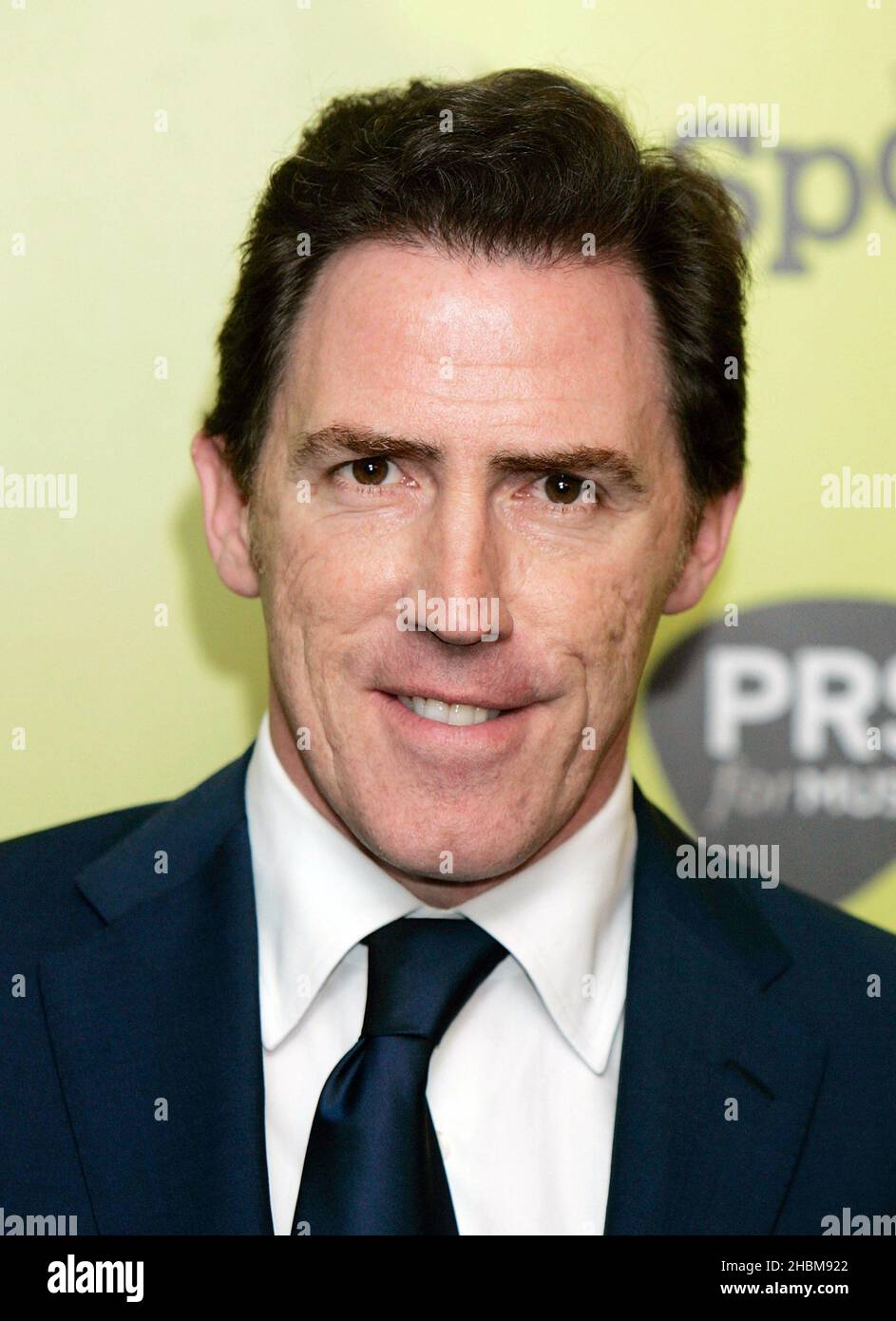 Rob Brydon arrives for the 2010 Music Industry Awards at the Grosvenor ...