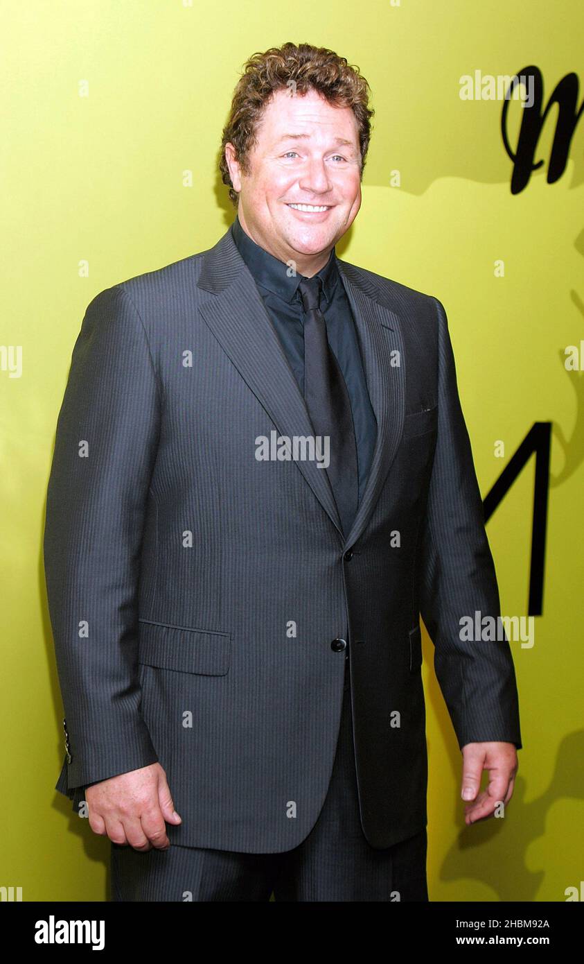 Michael Ball arrives for the 2010 Music Industry Awards at the ...