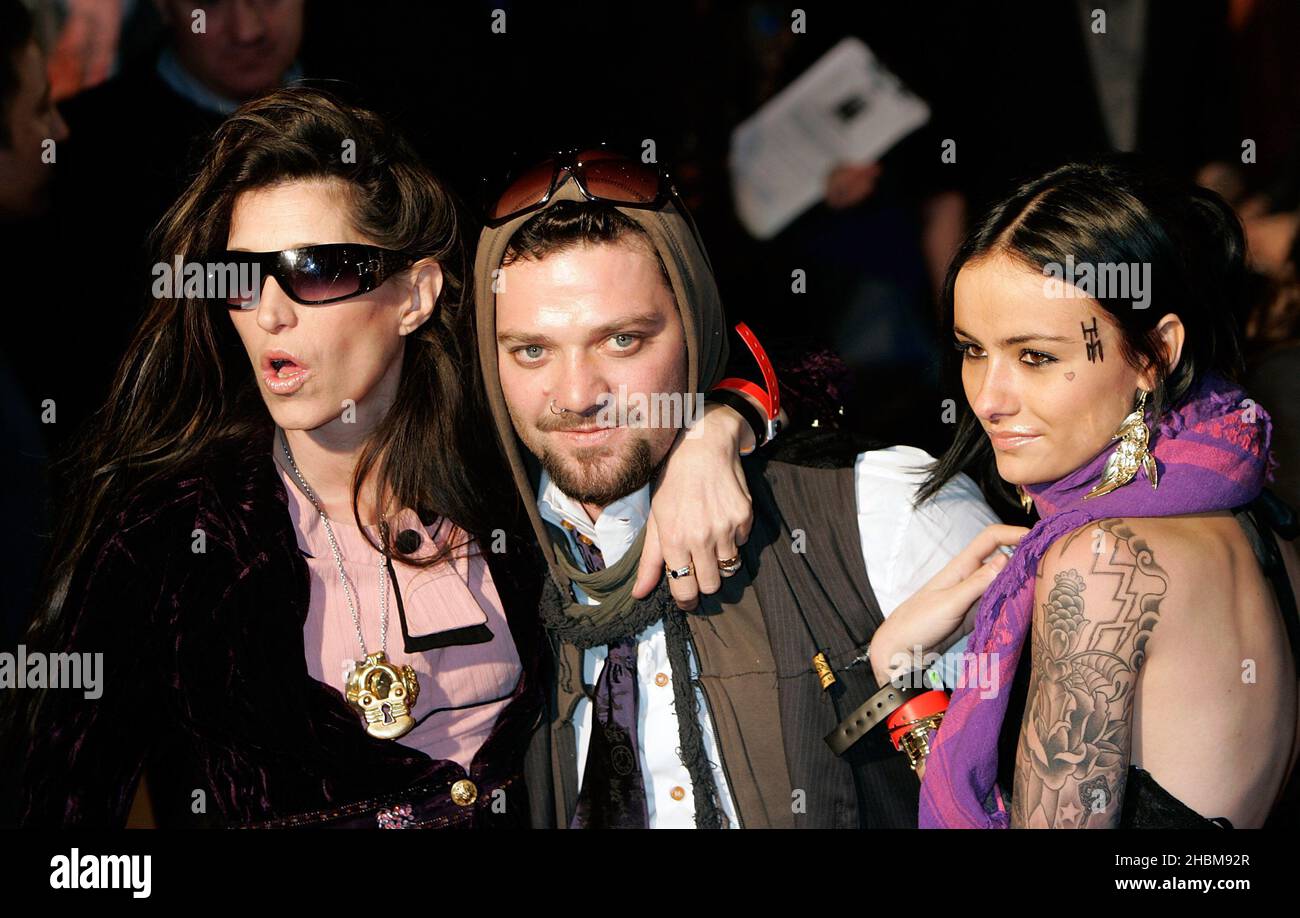 Bam Margera attends the UK Film Premiere of 'Jackass 3D at the BFI IMAX ...