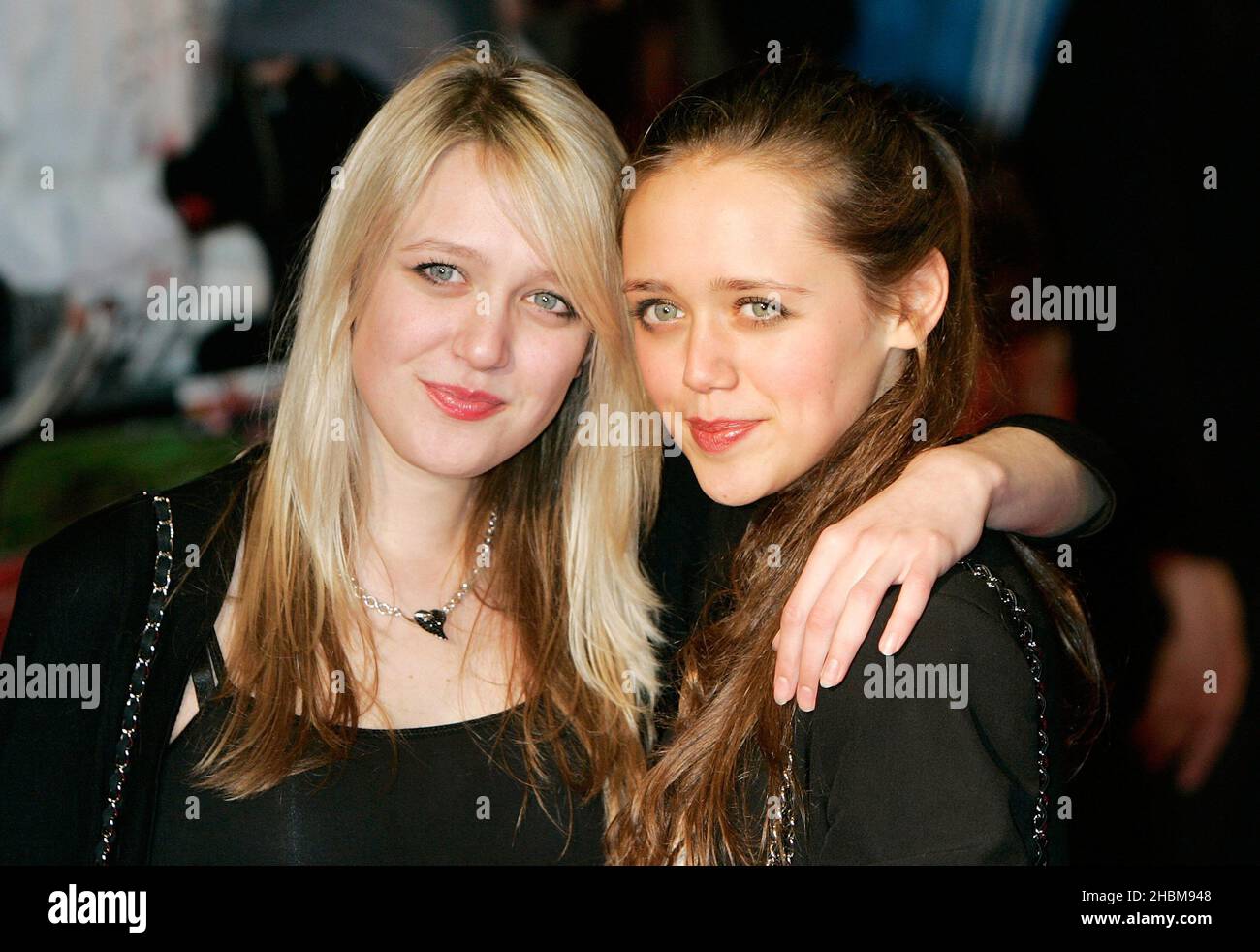 Emily Head and her sister Daisy attends the UK Film Premiere of ...