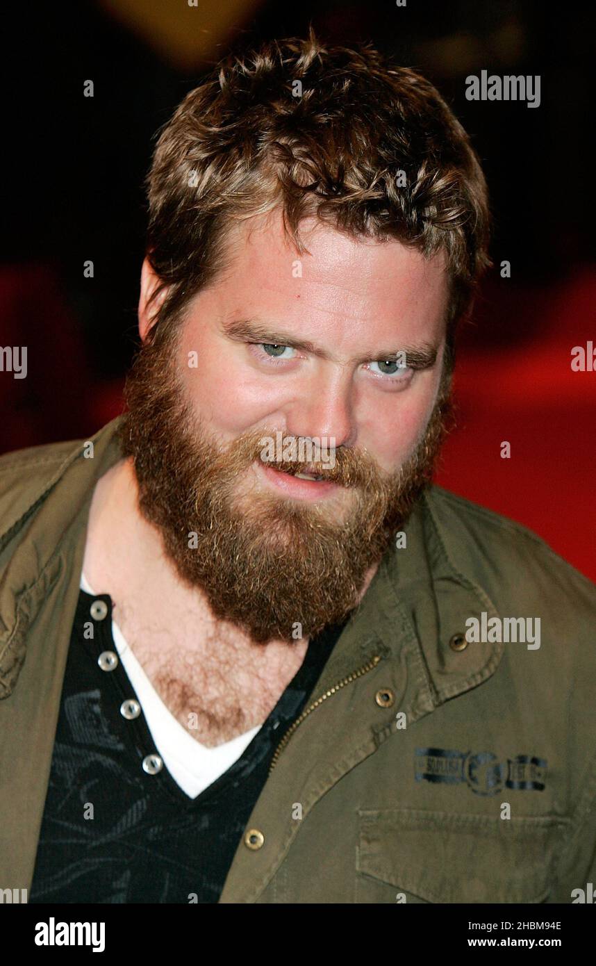 Ryan Dunn attends the UK Film Premiere of 'Jackass 3D at the BFI IMAX ...