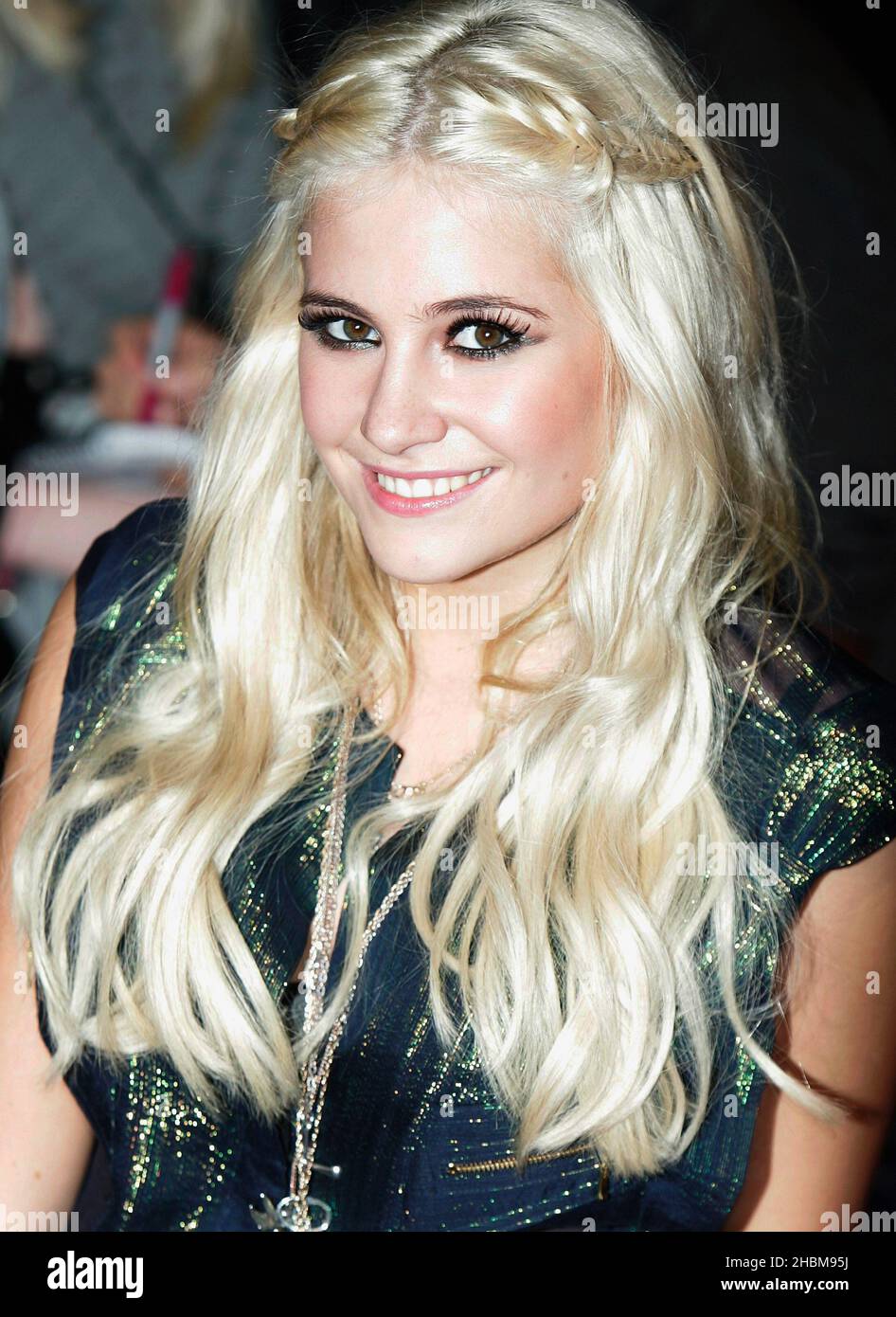 Pixie Lott attends the UK Film Premiere of 'Jackass 3D at the BFI IMAX ...