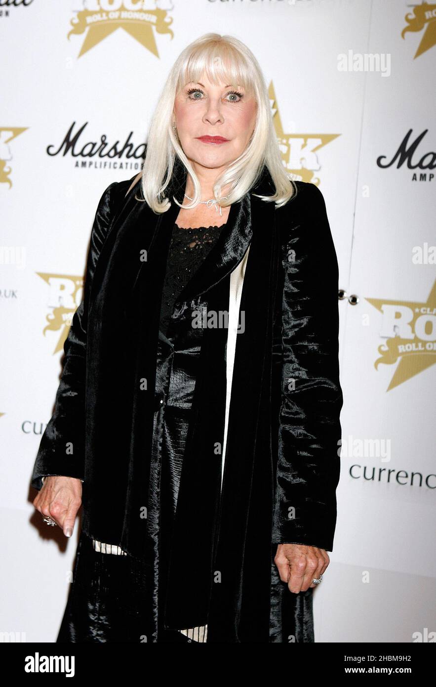 Wendy Dio attends the Classic Rock Awards at the Roundhouse in Camden ...
