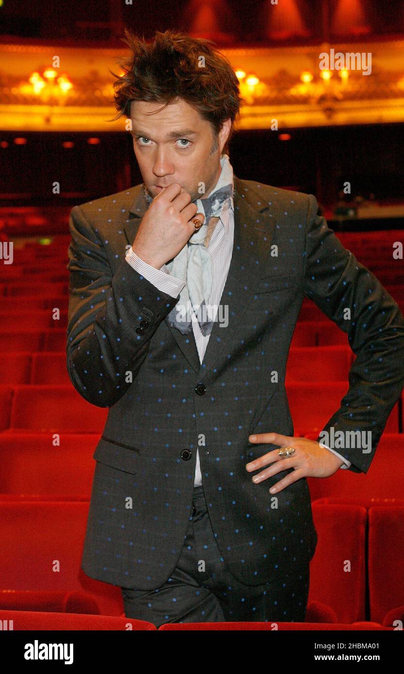 Rufus Wainwright promotes his 'House of Rufus' at the Royal Opera House ...