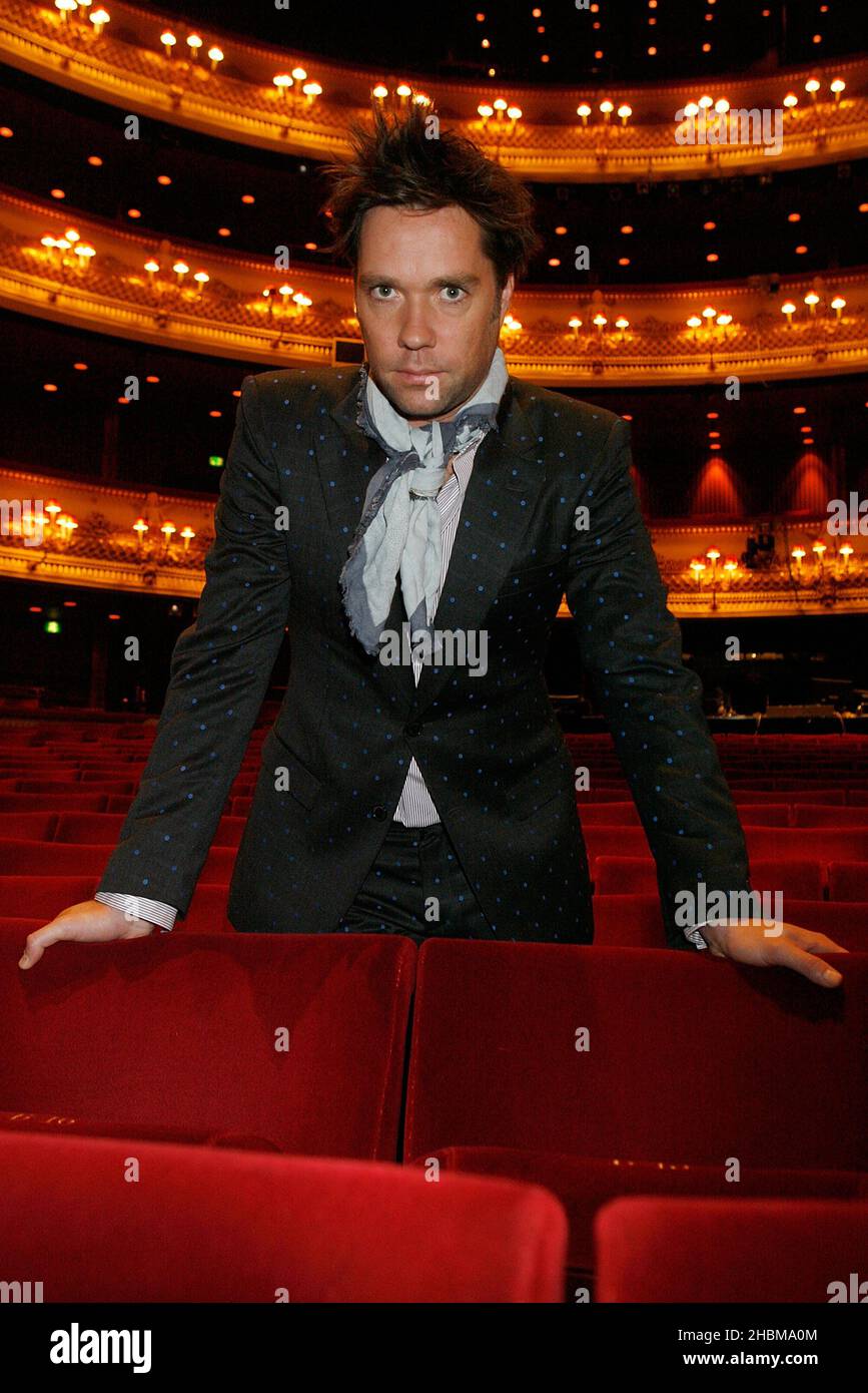 Rufus Wainwright promotes his 'House of Rufus' at the Royal Opera House ...