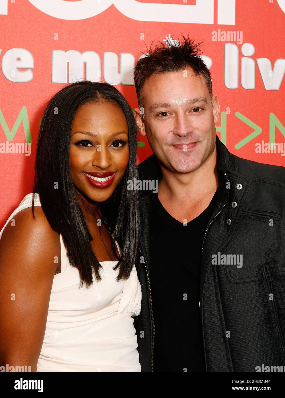 Alexandra Burke and Toby Anstis at Heart Music Live at the Natural ...