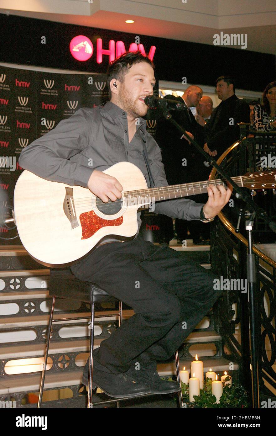 X Factor Winner Matt Cardle performs and signs copies of his debut CD ...