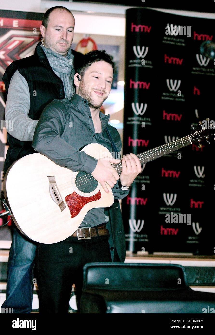 X Factor Winner Matt Cardle performs and signs copies of his debut CD ...