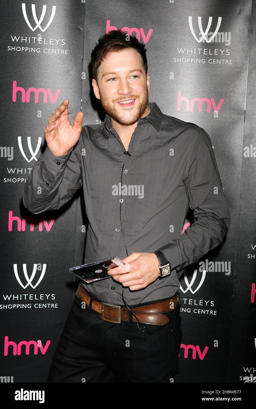X Factor Winner Matt Cardle performs and signs copies of his debut CD ...