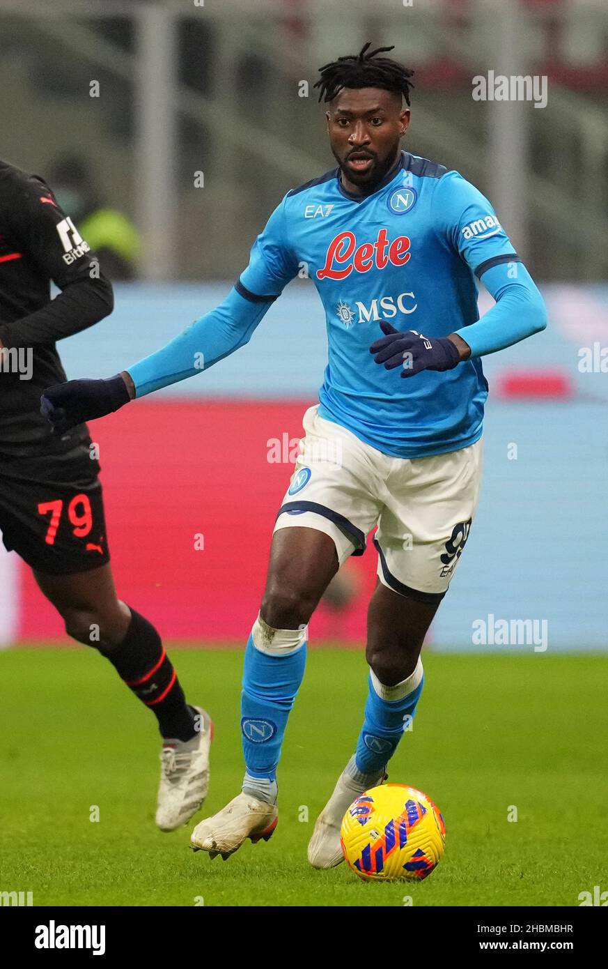 MILAN, ITALY - DECEMBER 19: Andre-Franck Zambo Anguissa of SSc Napoli ...