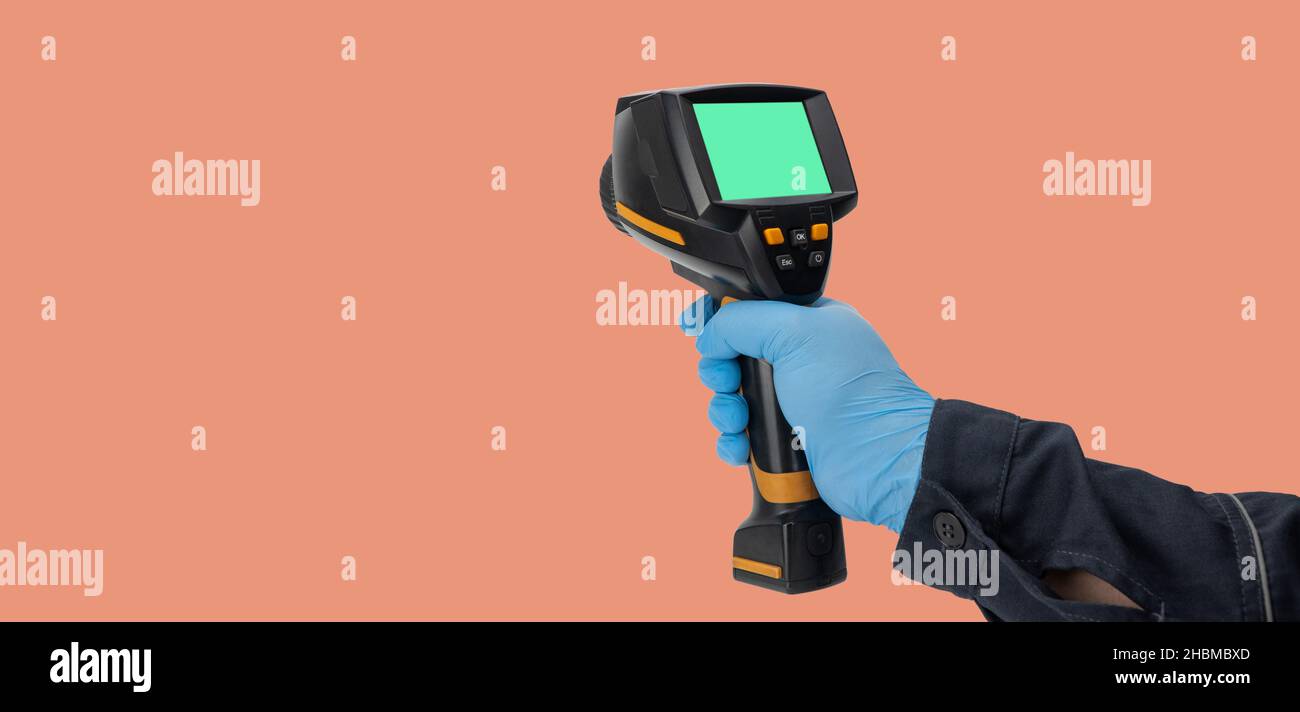 Temperature detection gloves hi-res stock photography and images - Alamy