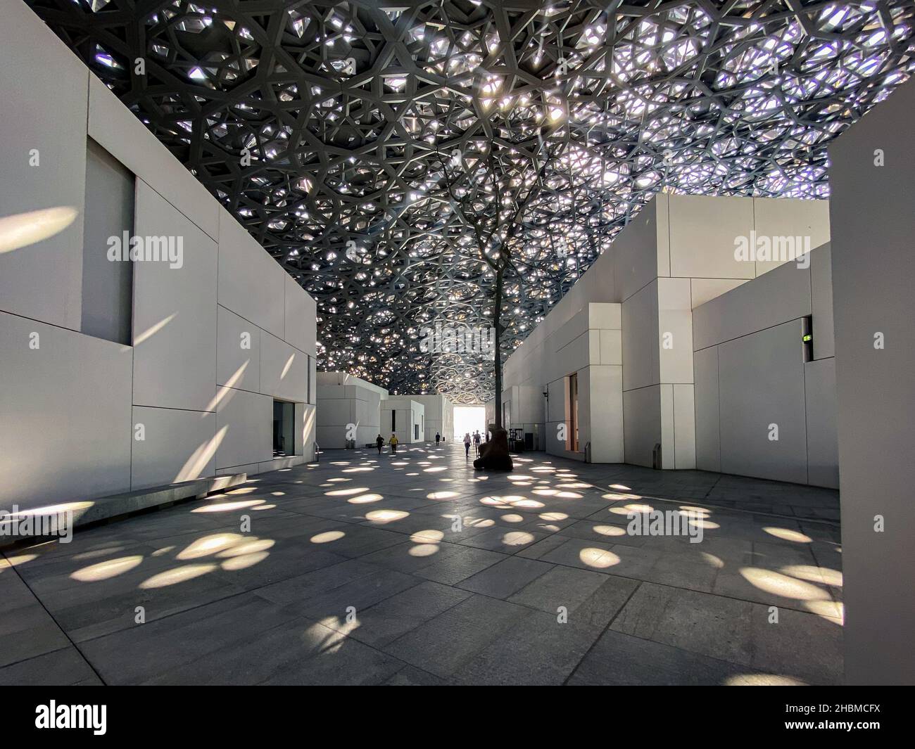 ABU DHABI, UNITED ARAB EMIRATES - Sep 18, 2021: The Louvre, Abu Dhabi ...