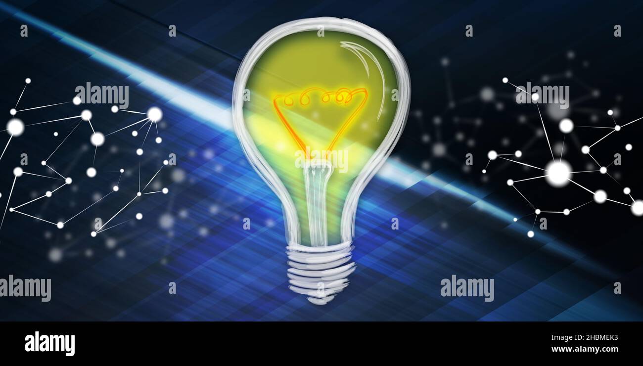 Illustration of an innovation concept Stock Photo - Alamy