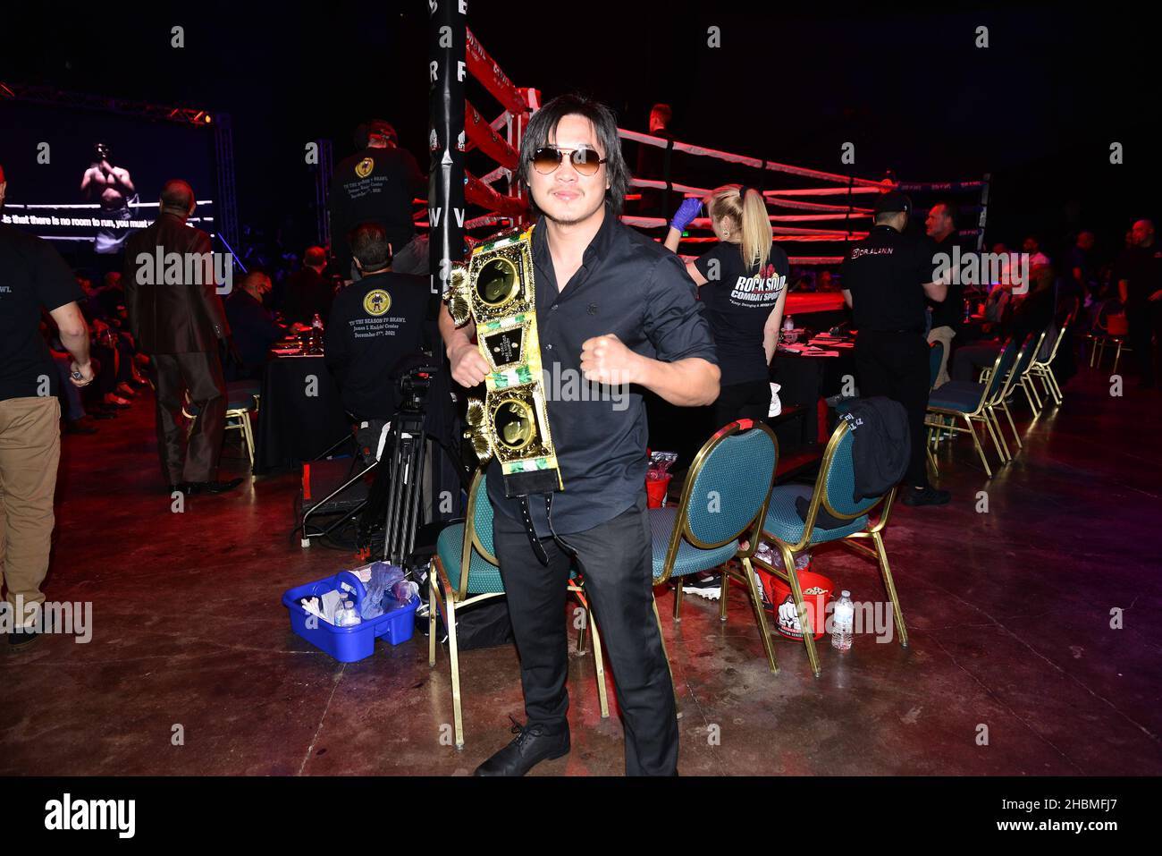 MIAMI, FLORIDA - DECEMBER 17: Professional Boxer Dat Nguyen attends the ...