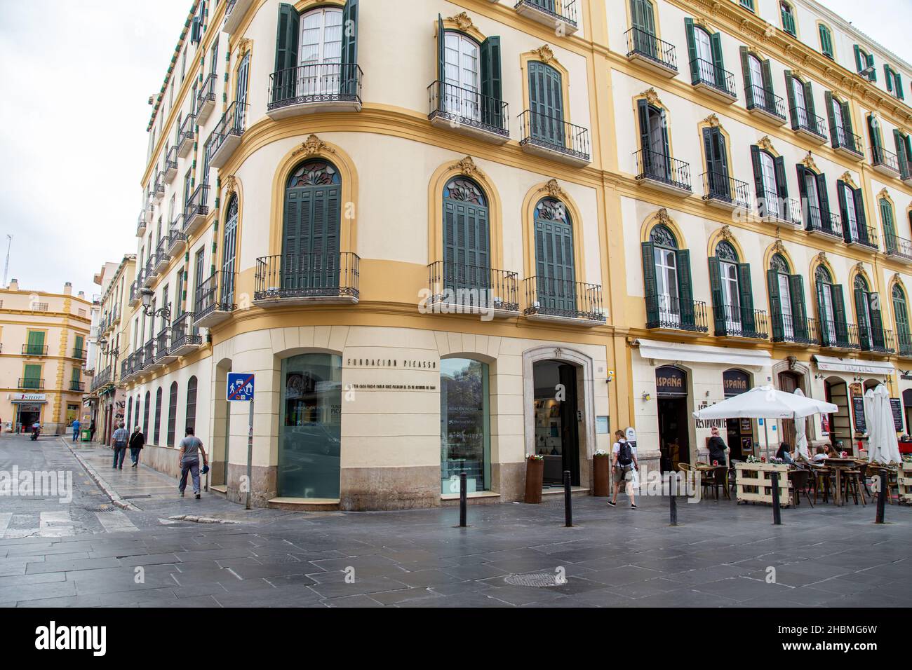 Birthplace of Pablo Picasso in Malaga, Spain Stock Photo - Alamy