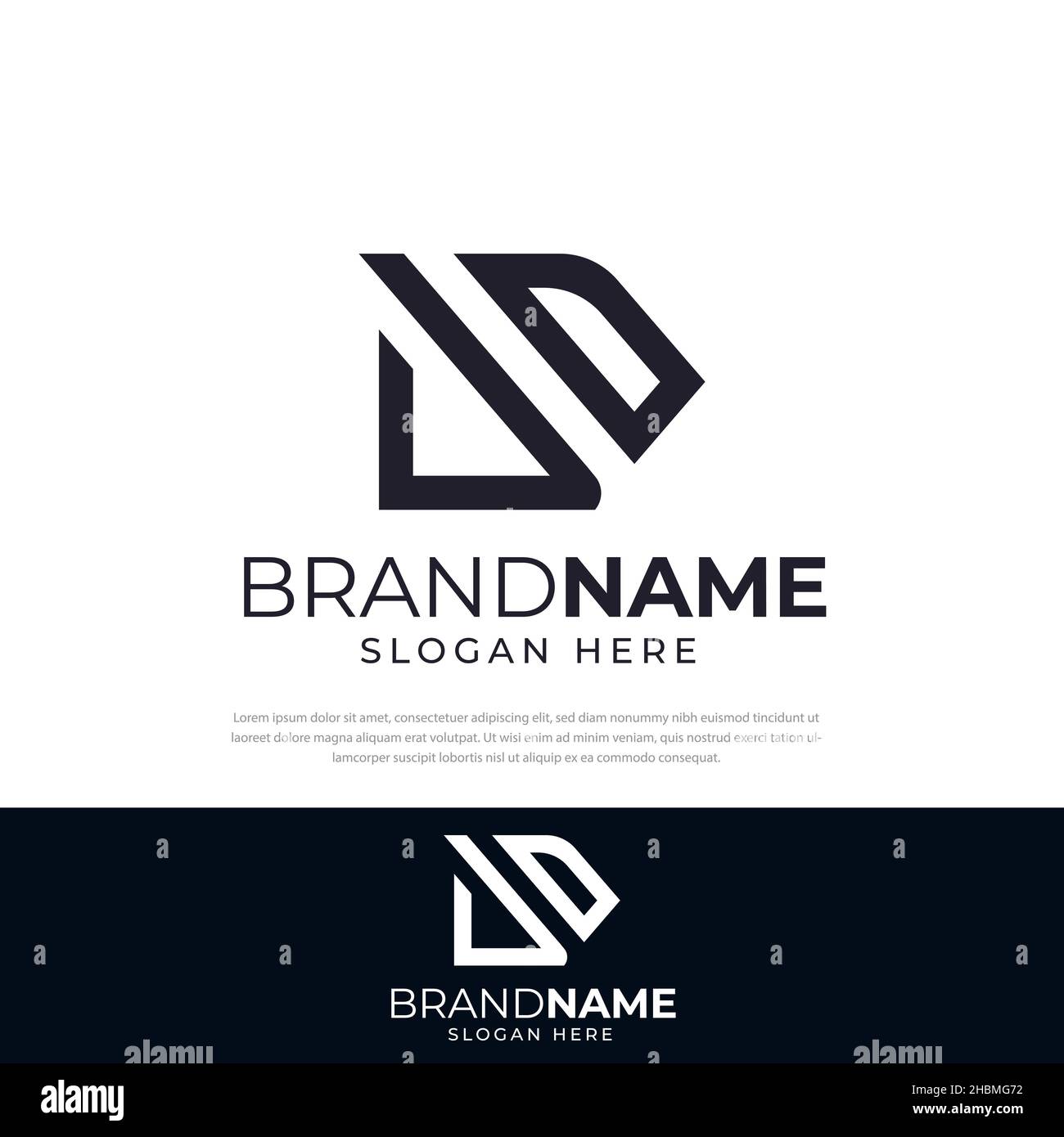 Logo design letter D Creative modern modern design template d symbol ...