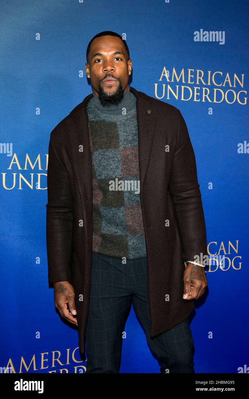 LOS ANGELES - DEC 15: Nic Harris at American Underdog LA Premiere at ...