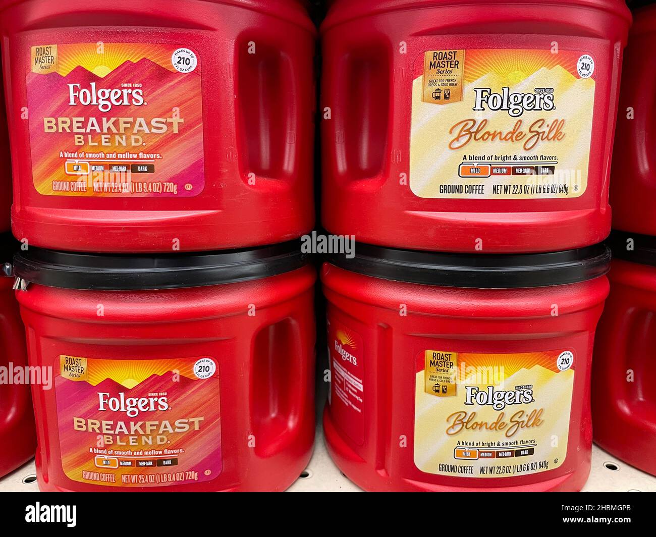 Folgers coffee hi-res stock photography and images - Alamy