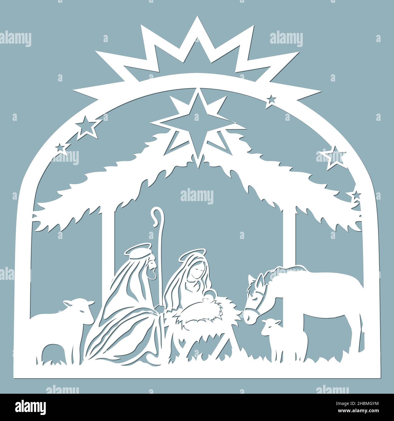 Jesus born in bethlehem hi-res stock photography and images - Alamy