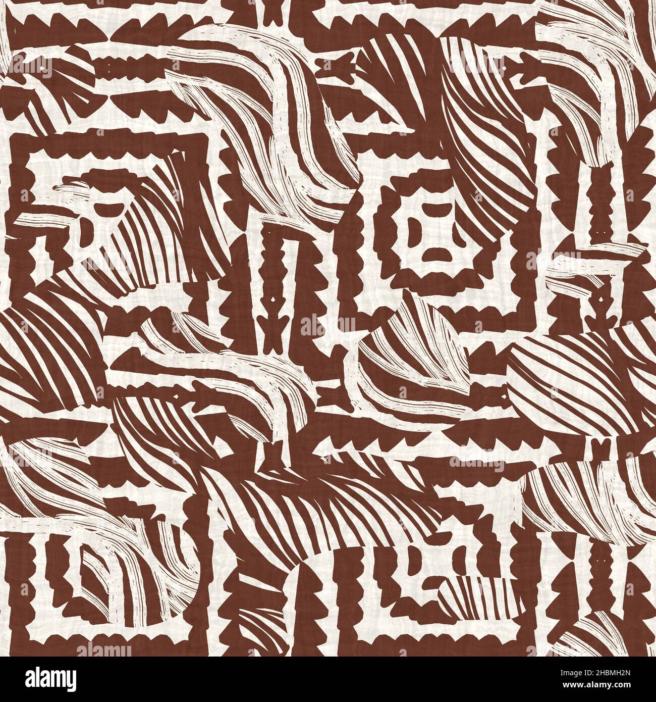 Seamless two tone hand drawn brushed effect pattern swatch. High ...