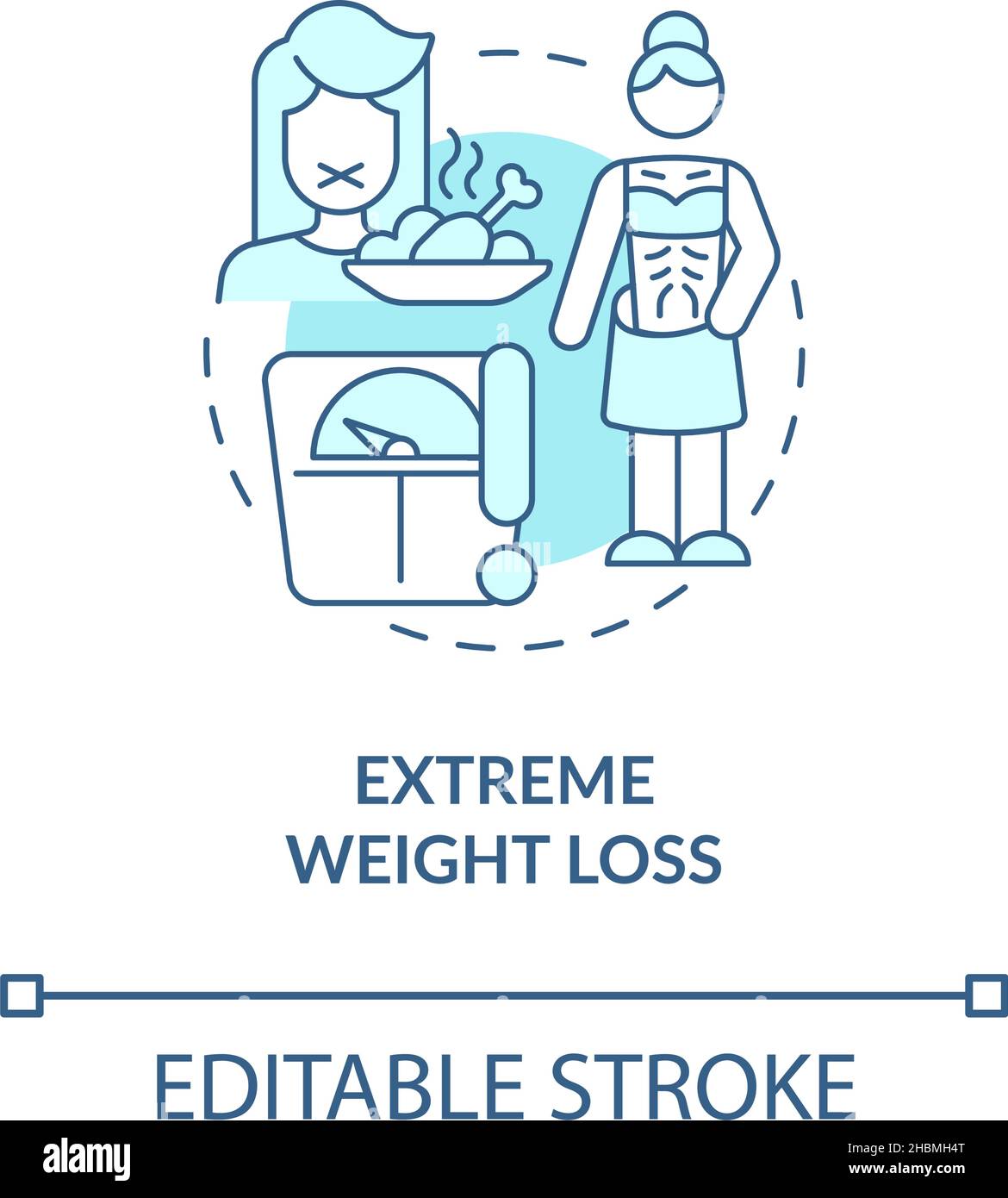 Extreme diet Stock Vector Images - Alamy